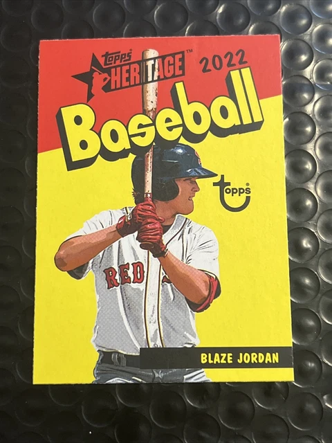 2022 TOPPS HERITAGE Minor League Blaze Jordan Stars #73PC-7 EUR 1,10 ...