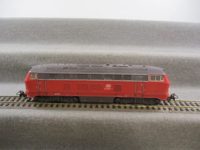 MÄRKLIN SPUR H0 3373 Diesellok BR 216 068-7 der DB AC Analog Delta ohne OVP N127 EUR 9,63 ...