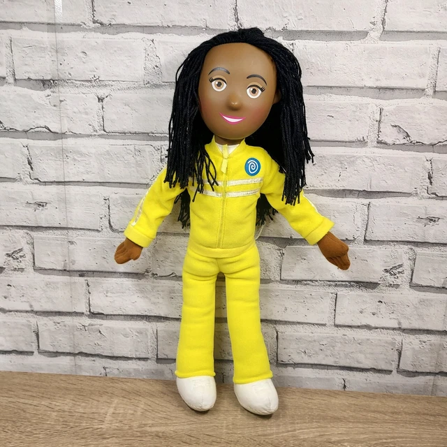 Balamory Josie Jump Soft Toy Plush Doll 18 Posable Vinyl Head Yellow Tracksuit £1299 Picclick Uk