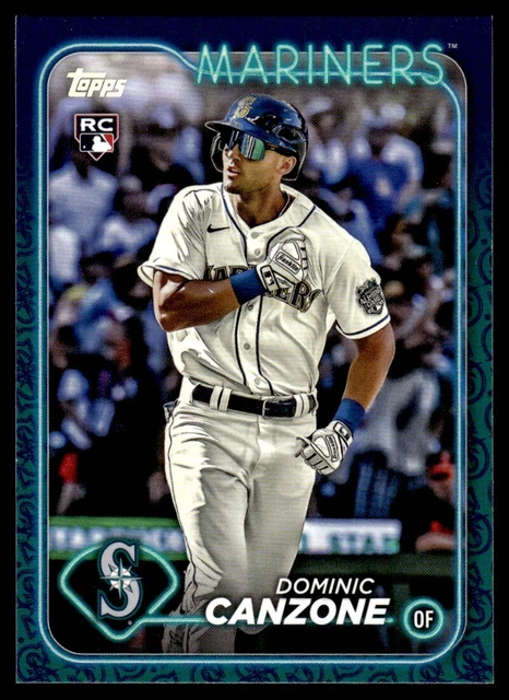 2024 TOPPS TEAM Color Border Variations Dominic Canzone Seattle ...