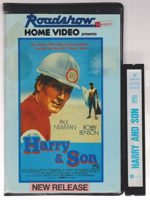 RARE BETA VIDEO Tape HARRY & SON Clamshell Ex-Rental Betamax Roadshow Home $15.30 - PicClick AU