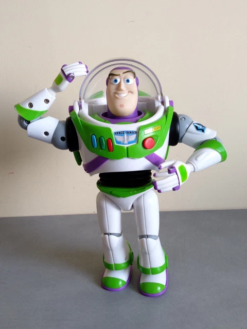 TOY STORY DISNEY PIXAR ROBOT BUZZ L'ECLAIR Sonore Lumineux Parle ...