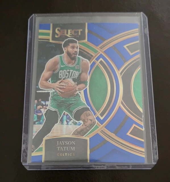 2023-24 SELECT BASKETBALL Jayson Tatum Premier blu Prizm Celtics #156 EUR 0,93 - PicClick IT
