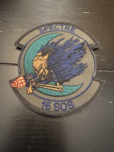 USAF US AIR Force 16Th Special Operations Spectre Ac-130 Gunship Patch ...