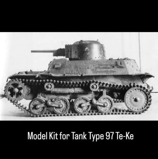 1:72 TANK TYPE 97 Te-Ke Japan 1941 Bausatz rare EUR 12,99 - PicClick DE