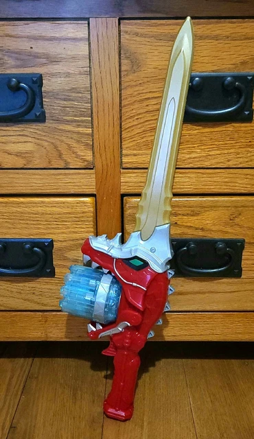 POWER RANGERS DINO Charge Drive Saber Super Sword Bandai TESTED WORKING ...