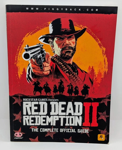 RED DEAD REDEMPTION 2 Official Strategy Game Guide Piggyback II RDR2 ...