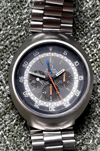 1970S VINTAGE OMEGA Flightmaster Cal 911 Chronograph Ref 145.026 Great ...