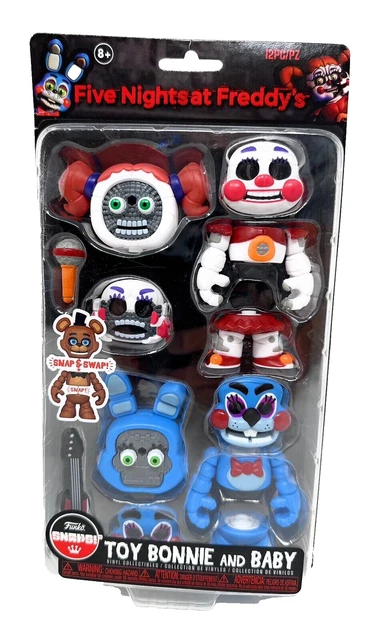 FIVE NIGHTS AT Freddys Toy Bonnie and Baby Figure Freddy Funko Snaps ...