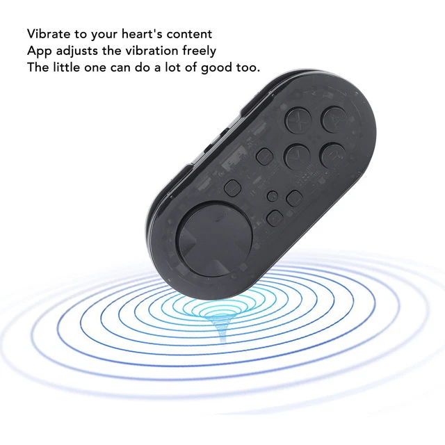 SMALL GAMING CONTROLLER BT Gamepad With Wake Up Function Support APP A ...