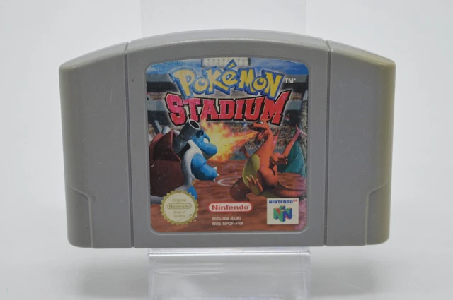 JEU GAME POKÉMON Stadium Pokemon console Nintendo 64 N64 version PAL ...