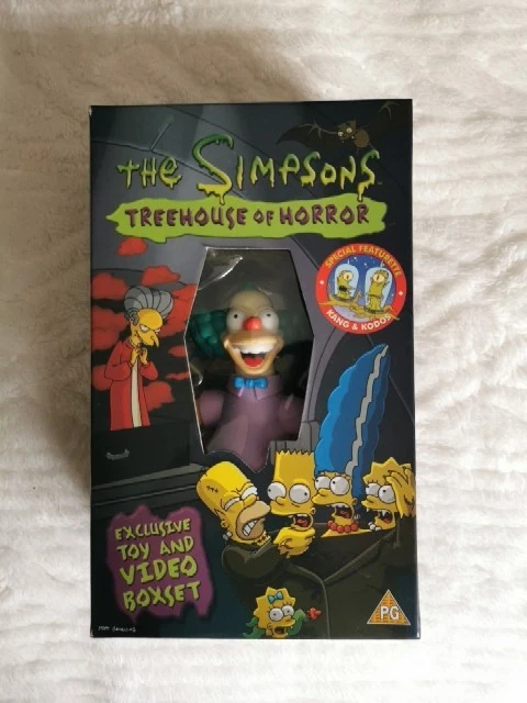 THE SIMPSONS - Treehouse Of Horrors VHS Exclusive Toy And Video Box Set ...