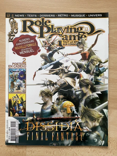 MAGAZINE JEUX VIDÉOS RPG Role Playing Game N°13 - Mars Avril 2009 ...