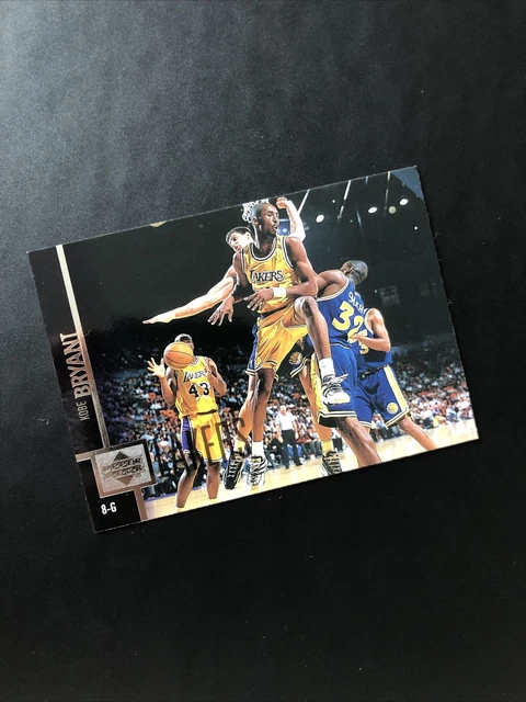 KOBE BRYANT #58 2ème année pont supérieur Los Angeles Lakers NBA 1997-98 EUR 12,00 - PicClick FR