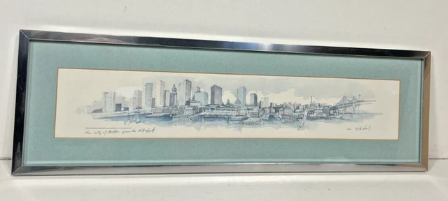 ALICE ATWOOD MAHONEY Production, Boston Skyline, City, 20x62m, I13 B255 ...