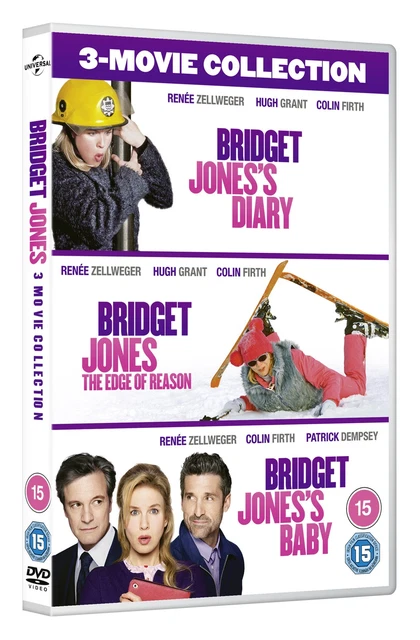 BRIDGET JONES: 3-MOVIE Collection (DVD) Jim Broadbent James Faulkner ...