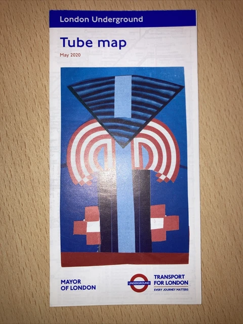 LONDON TUBE MAP. (. 2020. May. ) £1.50 - PicClick UK