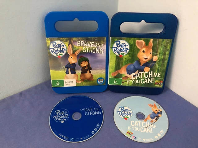 PETER RABIT: BRAVE & Strong / Catch Me If You Can ABCKids DVD R4 Bundle ...