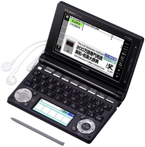 CASIO ELECTRONIC DICTIONARY Data Plus 6 business model 140 content 2000 ...