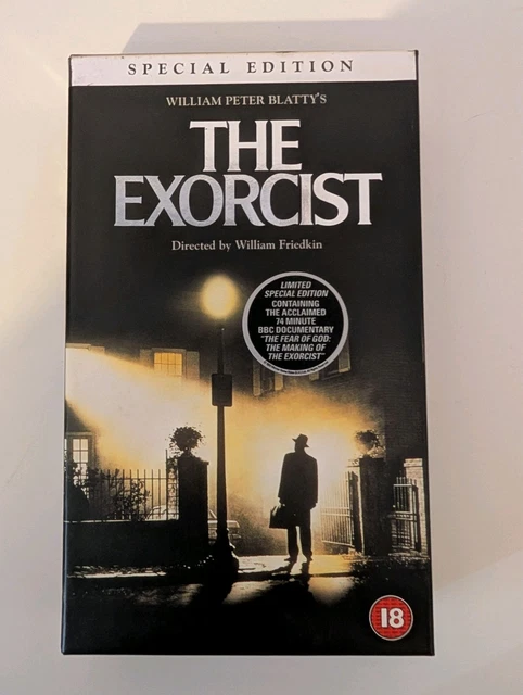 THE EXORCIST 1999 Special Edition VHS Video Tape Horror Film UK Release ...