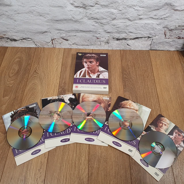 I CLAUDIUS - 5 DVD - COMPLETE BBC BOX SET - JACOBI - Patrick STEWART ...