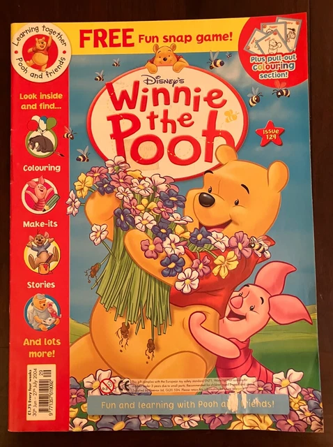 DISNEY WINNIE THE Pooh Magazine June 2004 collectible rare item £24.99 ...