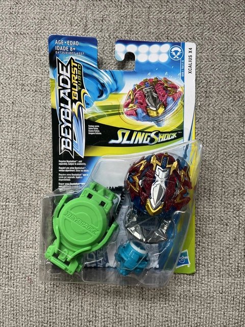 BEYBLADE BURST TURBO Sling Shock Xcalius X4 by Hasbro Buster Xcalibur ...