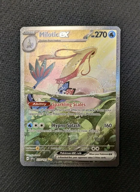 MILOTIC EX 237/191 SIR Special Illustration rare Pokemon Surging Sparks ...