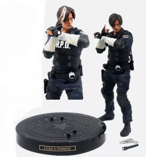 RESIDENT EVIL 2 Leon kennedy RPD 1:6 PVC Figure 12” Statue Model Toys ...