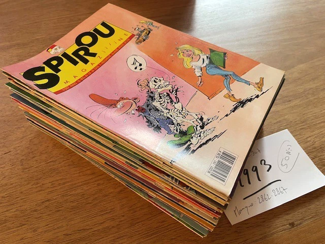 LOT DE 50 N° de Spirou : Année 1993 EUR 10,00 - PicClick FR