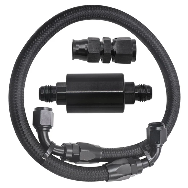 B-SERIES TUCKED FUEL Feed / Return Line Kit B16 B18 B20 For Honda Civic ...