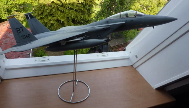 F-15C EAGLE MODELL 1/32 gebaut Air Force McDonnell Douglas ca. 61x41 cm ...