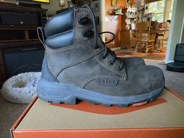 BRUNT KASPARIAN 6& Mens US 7.5 Womens US 9 Comp Toe Waterproof Boots £ ...