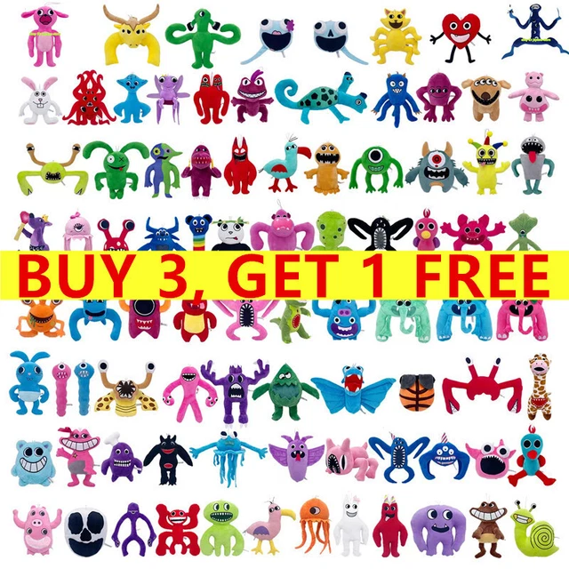 GARTEN OF BANBAN Plush Garden Ban Ban Game Figures Soft Stuffed Plushie ...