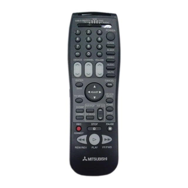 ORIGINAL MITSUBISHI TV Remote Control for WS55615 CS31205 65515 HD5000 ...