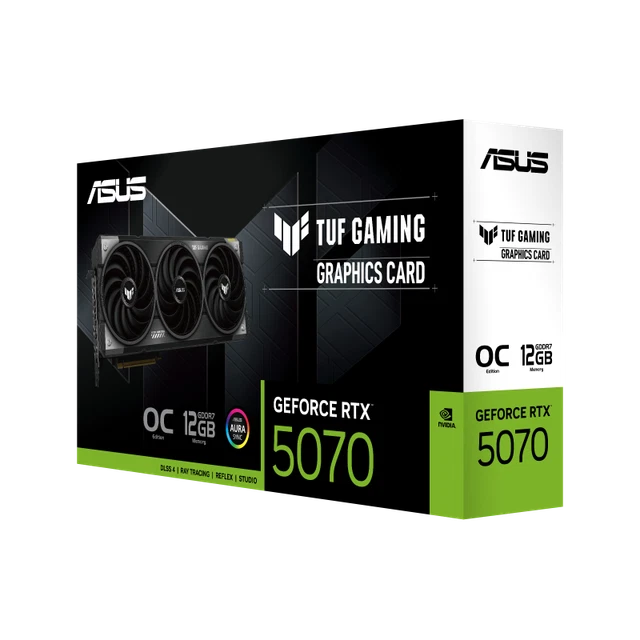 ASUS TUF GAMING GeForce RTX 5070 12GB GDDR7 OC £849.99 - PicClick UK