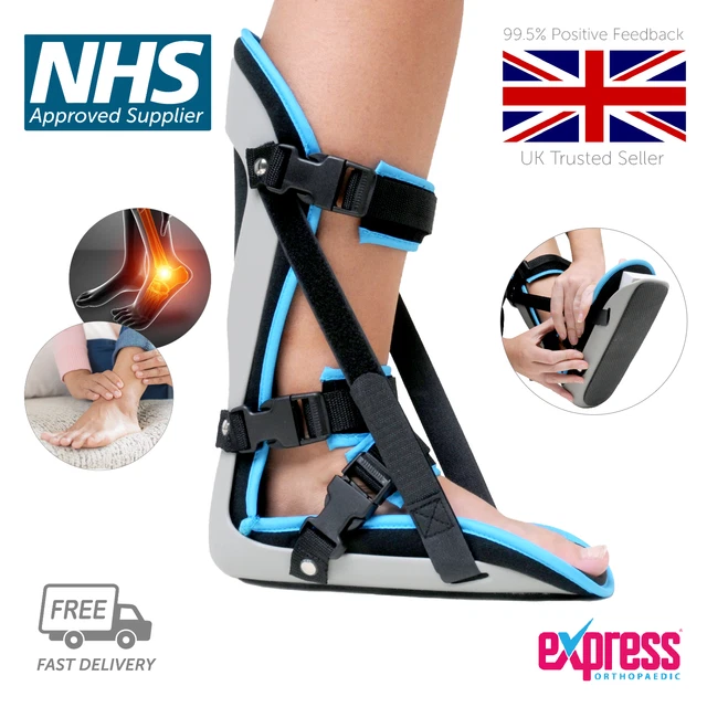 PLANTAR FASCIITIS NIGHT Splint Support (PFS) Achilles Tendon Stretching ...
