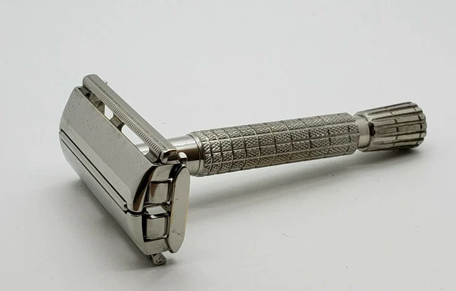 VINTAGE GILLETTE MODEL British Safety Shaving Razor EUR 54,06 - PicClick FR