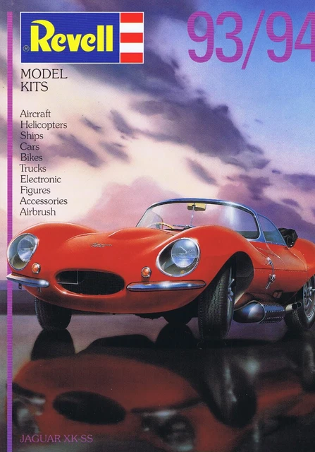 REVELL CATALOGUE 1993/4, Plastic Model Kits, Aircraft, figures , Ships ...