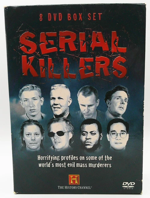 THE HISTORY CHANNEL ‘Serial Killers’ 8 Disc DVD Boxset in Good ...