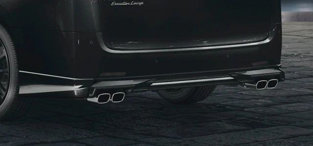 TRD REAR BUMPER SPOILER UNPAINTED For Alphard 3# Std MS343-58006-NP EUR ...