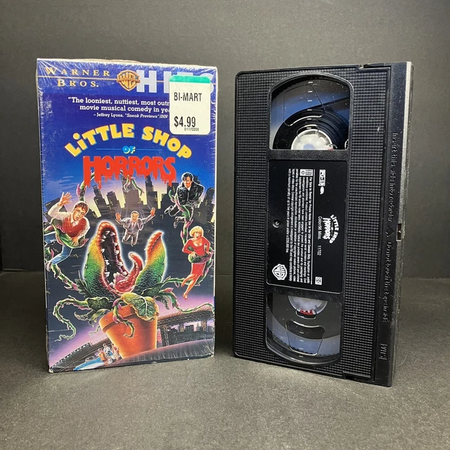LITTLE SHOP OF HORRORS (VHS, 1998) Warner Bros Hits / Rick Moranis ...
