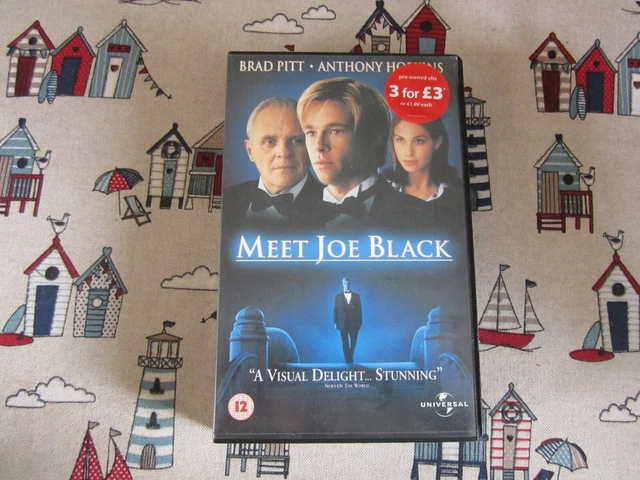 MEET JOE BLACK 1998 Film Starring Brad Pitt Ex Rental Big Box Vhs Video ...
