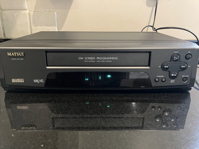 MATSUI VHS VIDEO player VX 1107A £37.12 - PicClick UK