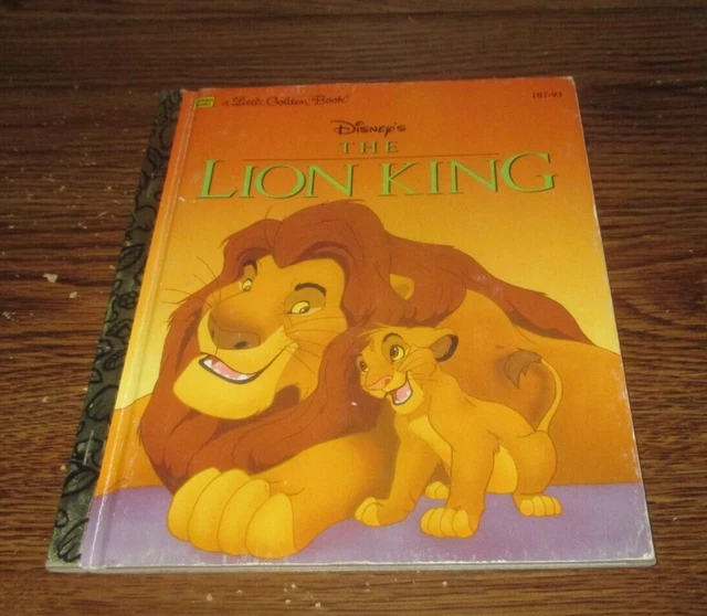 DISNEY'S THE LION King (1994. A Little Golden Book) $9.99 - PicClick CA