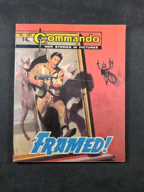 COMMANDO COMIC ISSUE Number 1491 Framed! £4.45 - PicClick UK