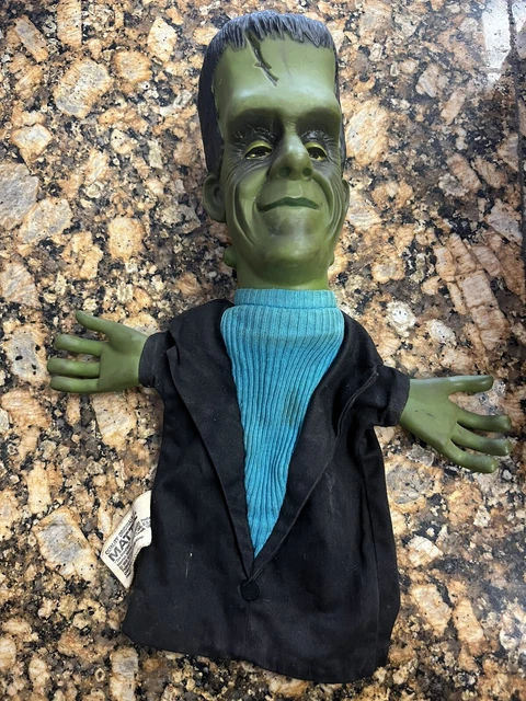 HERMAN MUNSTER HAND Puppet Mattel The Munsters Frankenstein Vintage £96 ...