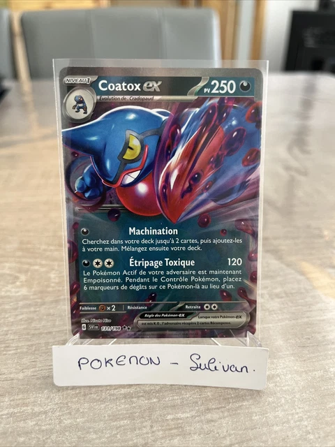 CARTE POKEMON COATOX 131/198 EX EV1 Ecarlate et Violet SV1 FR NEUF EUR 4,00 - PicClick FR