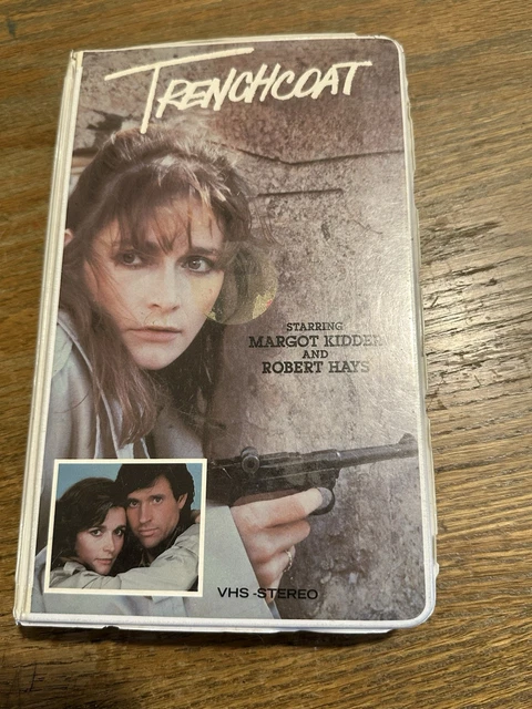 TRENCHCOAT (VHS) MARGOT Kidder Robert Hays Walt Disney Home Video Tape ...