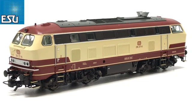 ESU H0 AC/DC 31015 Diesellok BR 218 217 TEE der DB "Sound + Dampf" NEU ...